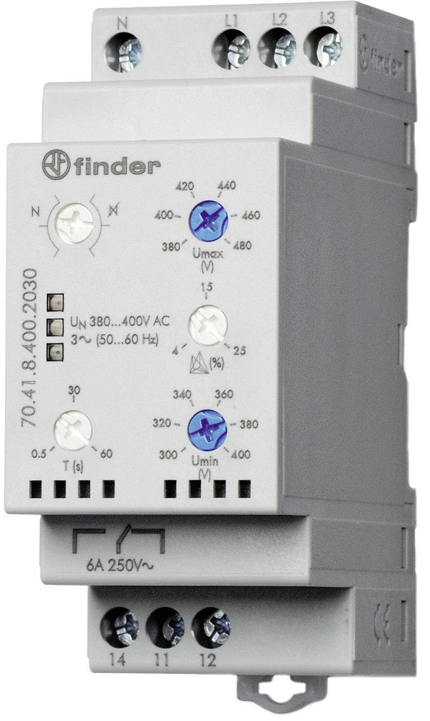 Finder 70.41.8.400.2030 nadzorni relej 6 A 1 prekidanje IP20