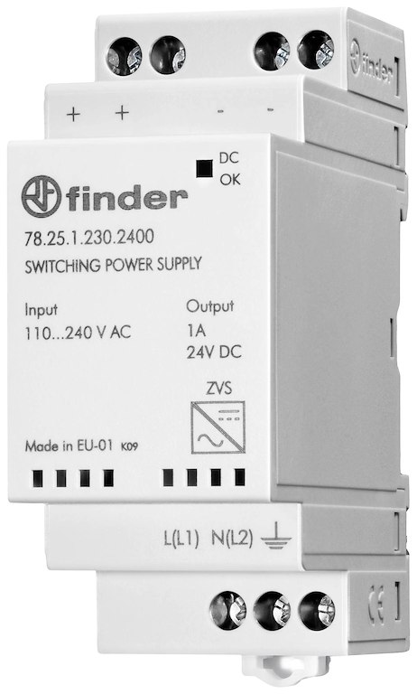 Finder 78.25.1.230.2400 napajanje 24 V/DC 1 A 35 mm