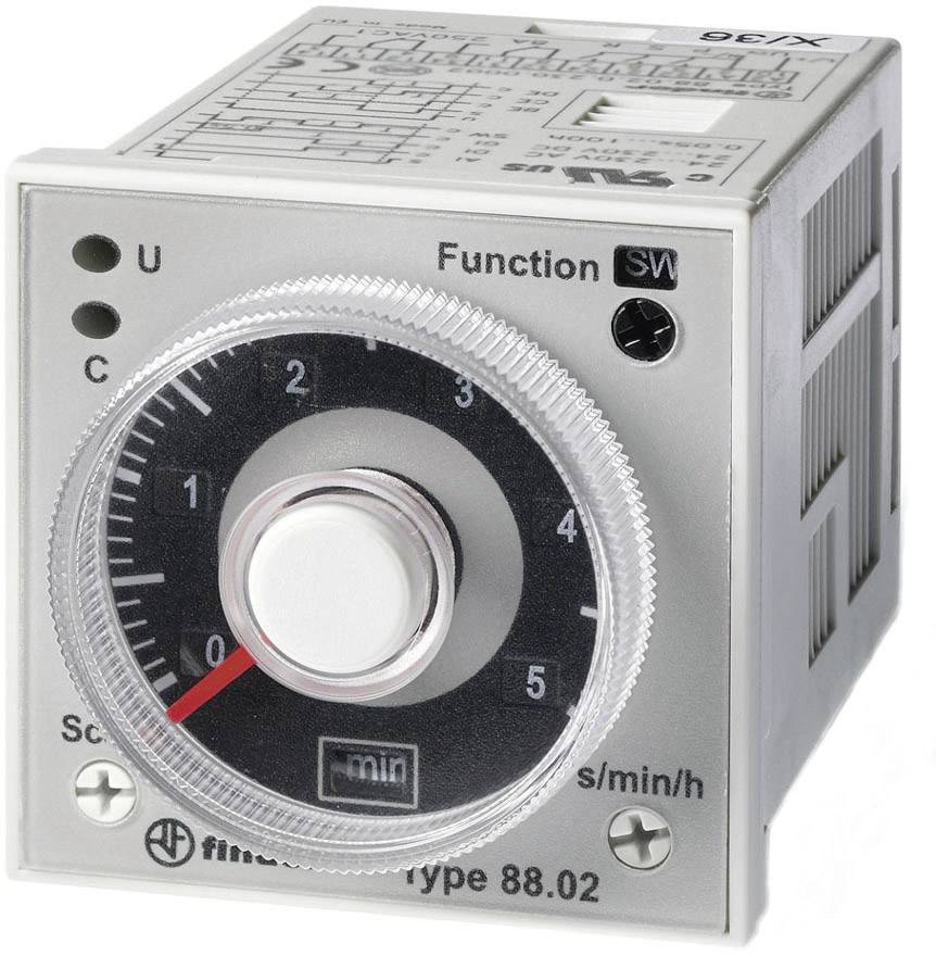 Finder 88.02.0.230.0002 88.02.0.230.0002 multifunkcionalni vremenski relej Vremenski opseg: 0,05 s – 100 h 2 ukljucenja