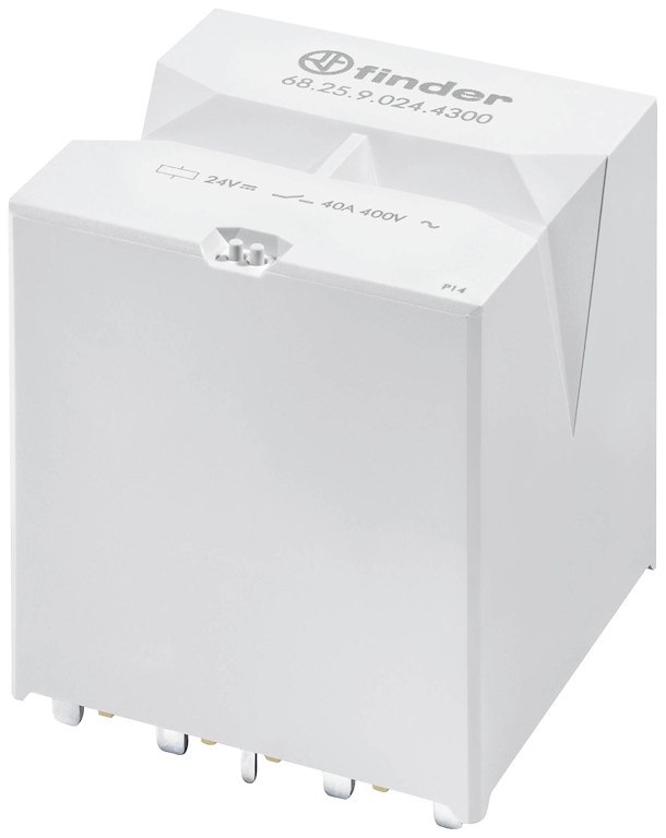 Finder 68.25.9.024.4300 relej velike snage 40 A 4 NO, 1 NC
