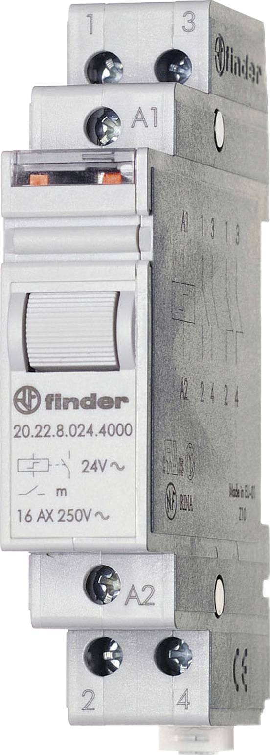Finder 20.24.8.230.4000 impulsni prekidač 230 V/AC 16 A 2 zatvarač