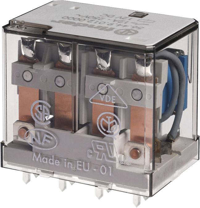 Finder 56.44.9.024.0000 PCB relej 24 V/DC 12 A 4 prekidac