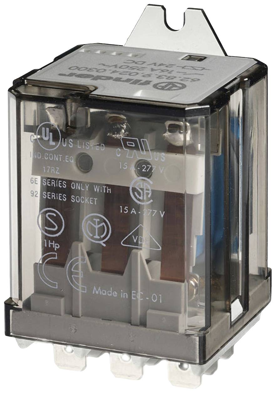 Finder 62.83.9.110.4009 uticni relej 110 V/DC 16 A 3 prekidac