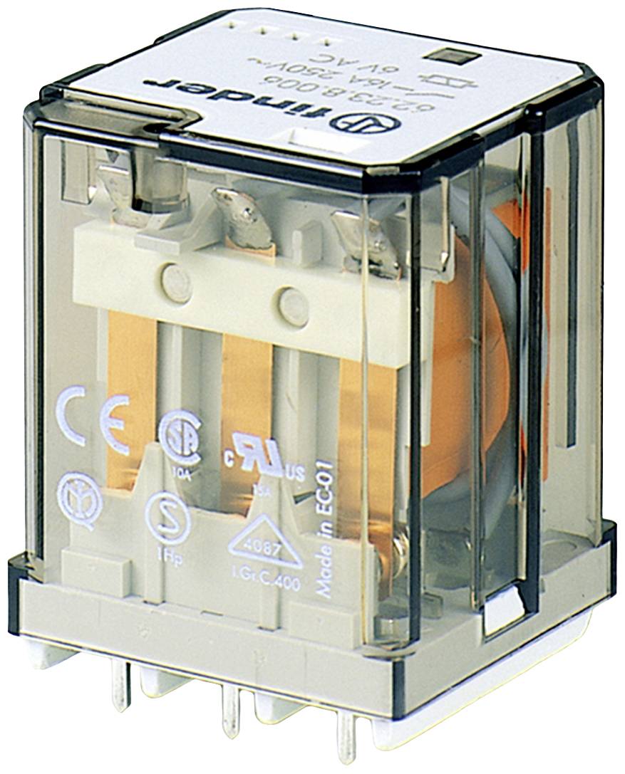 Finder 62.23.8.230.4000 PCB relej 230 V/AC 16 A 3 prekidac