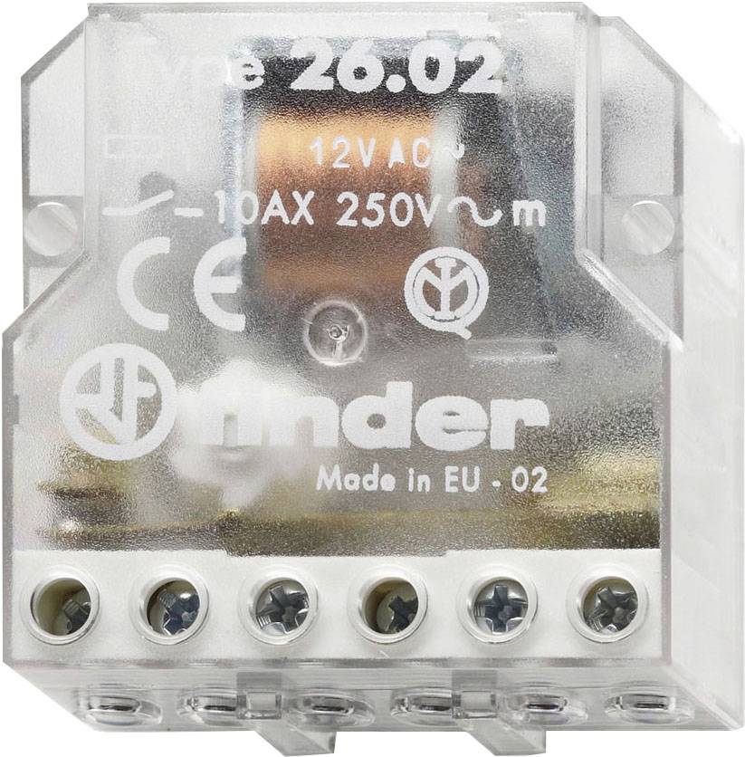 Finder 26.06.8.230.0000 impulsni prekidač 230 V/AC 10 A 2 zatvarač
