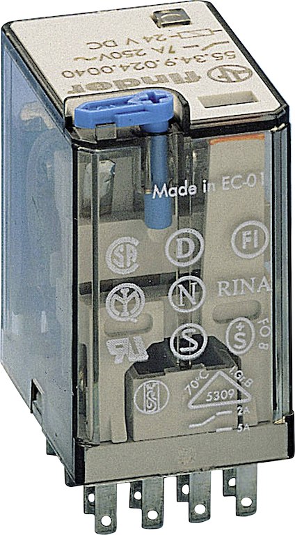 Finder 55.34.9.036.0040 uticni relej 36 V/DC 7 A 4 prekidac
