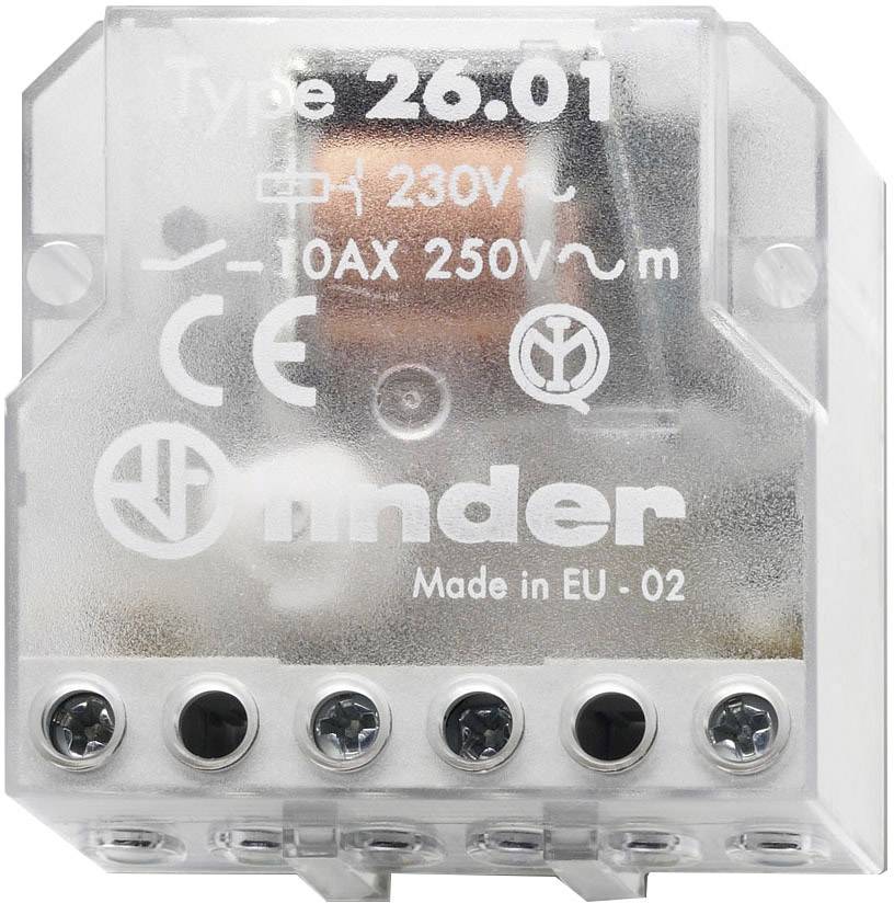 Finder 26.01.8.230.0000 impulsni prekidač 230 V/AC 10 A 1 zatvarač