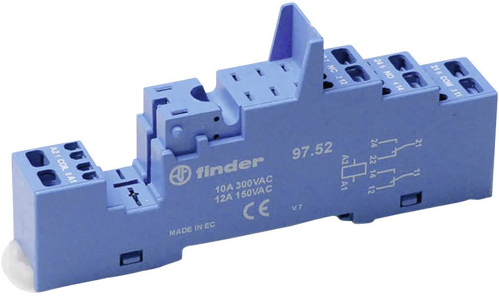 Finder podnožje releja opruga profilna šina 97,52 mm