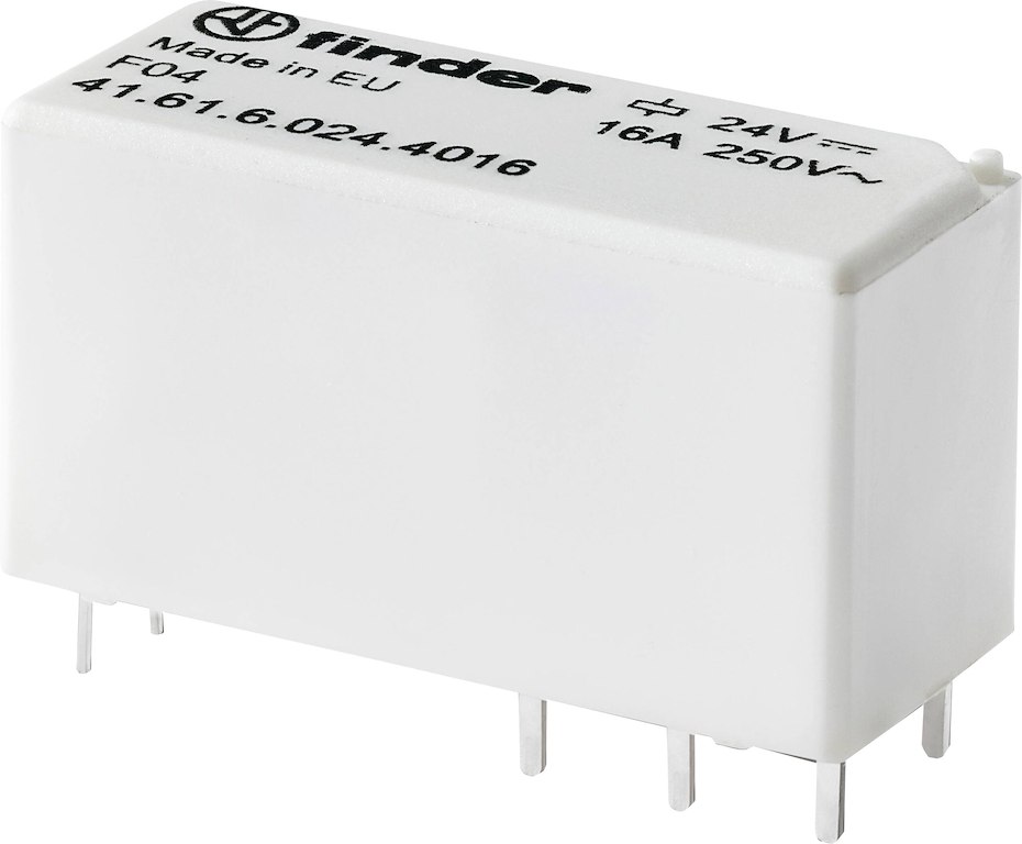 Finder 41.61.6.005.4016 PCB relej 5 V/DC 16 A 1 promena