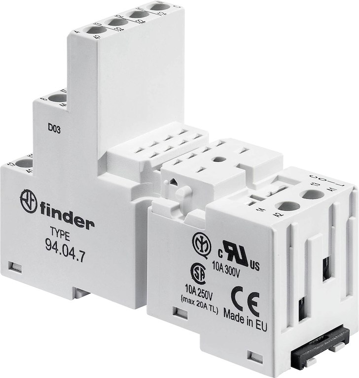 Baza releja Finder 94.04.7 (D k s k V) 60,9 k 27 k 76 mm