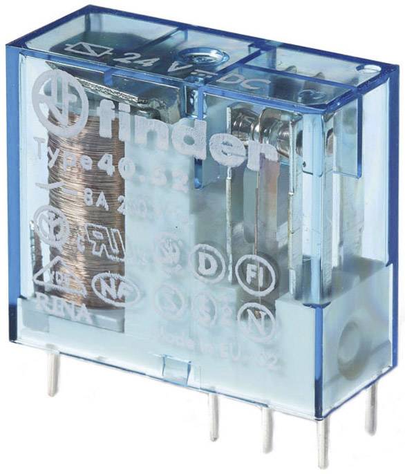 Finder 40.52.9.110.0000 PCB relej 110 V/DC 8 A 2 prekidac