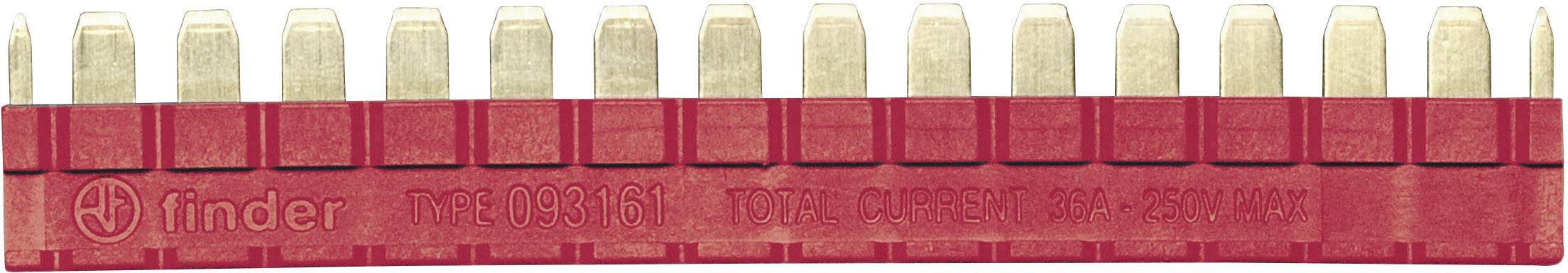 Finder 093.16.1 plug-in visestruki most 250 V/AC Broj polova (broj): 16 crveni