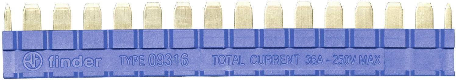 Finder 093.16 plug-in visestruki most 250 V/AC Broj polova (broj): 16 plave boje