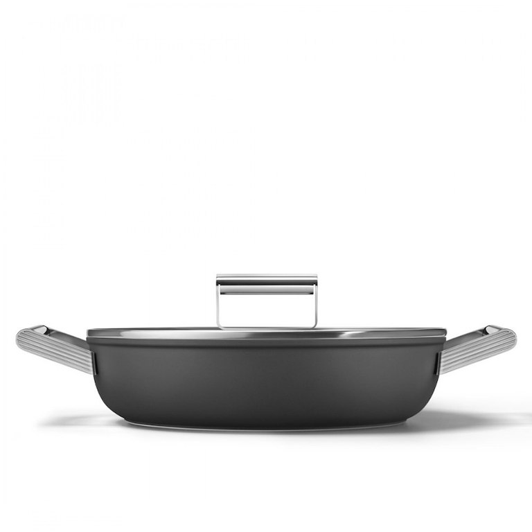 Smeg DPF2812BLM šerpa sa staklenim poklopcem, 28cm