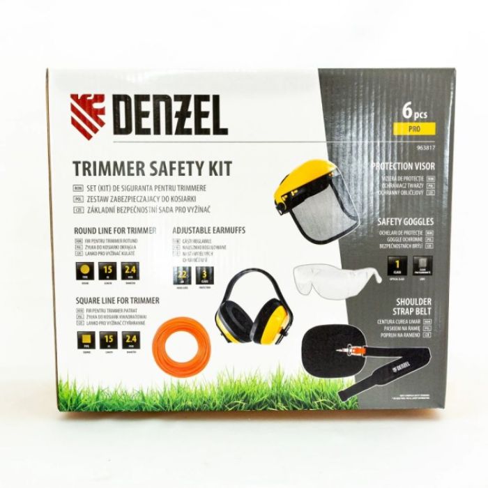 Komplet za trimer pro (najlon za trimer 2.4mmx15m 2kom zaštitne naočare antifon mrežasti viz