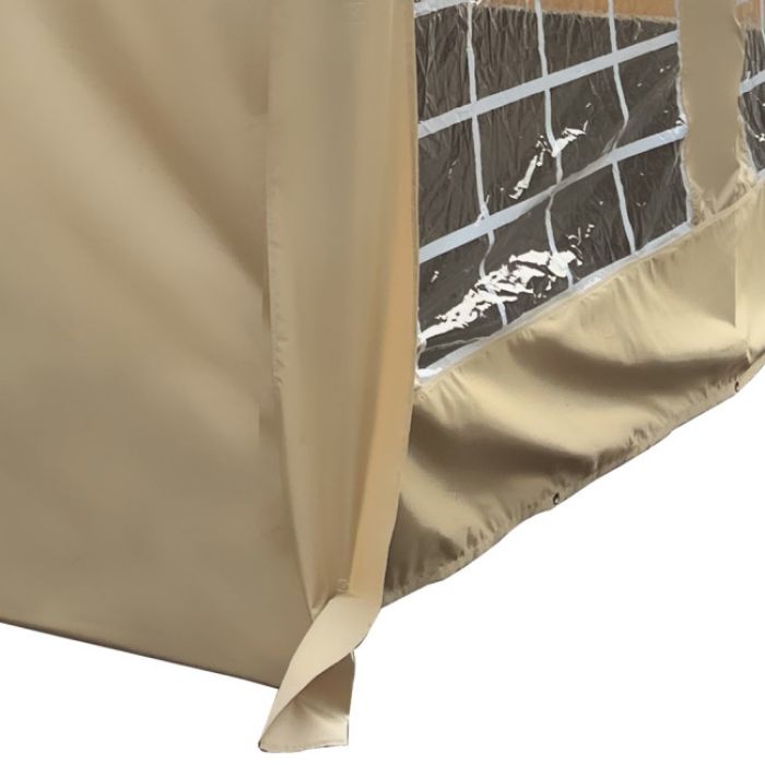 Paviljon bež sa stranicama 5x8x2.6m