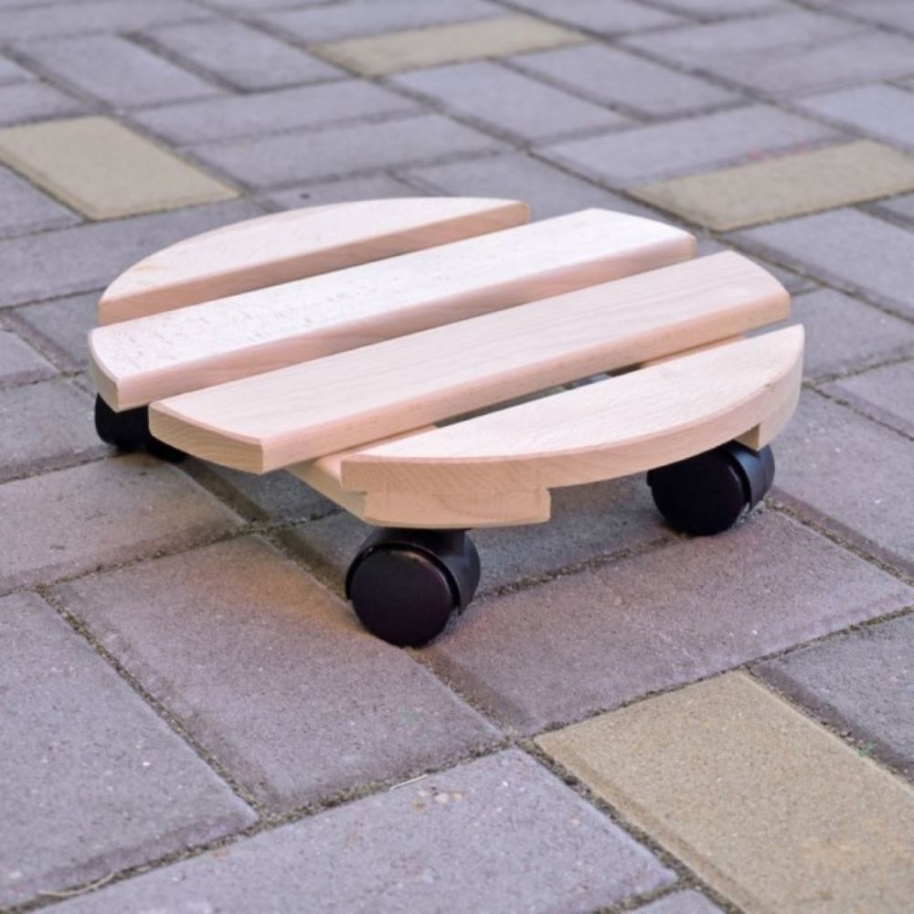 Postolje za saksiju sa točkovima dia 30cm