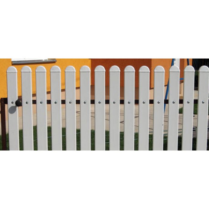 Kapa pvc za letvicu 60x20mm – polukružna
