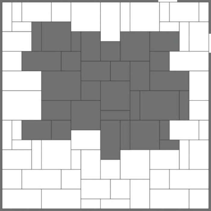 BEHATON Coloseum - Moka 0.93 M2/red