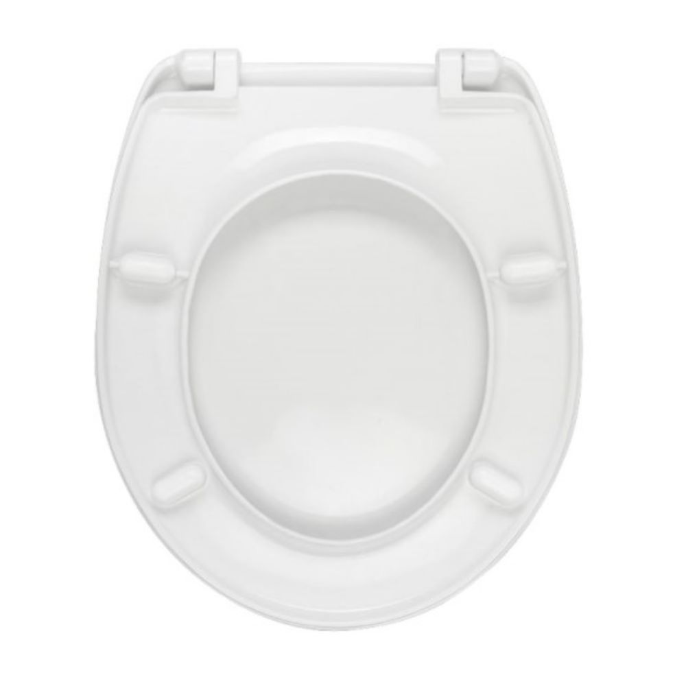 Wc daska arena c2 duroplast bela-inox okov-dim.43.5x38cm