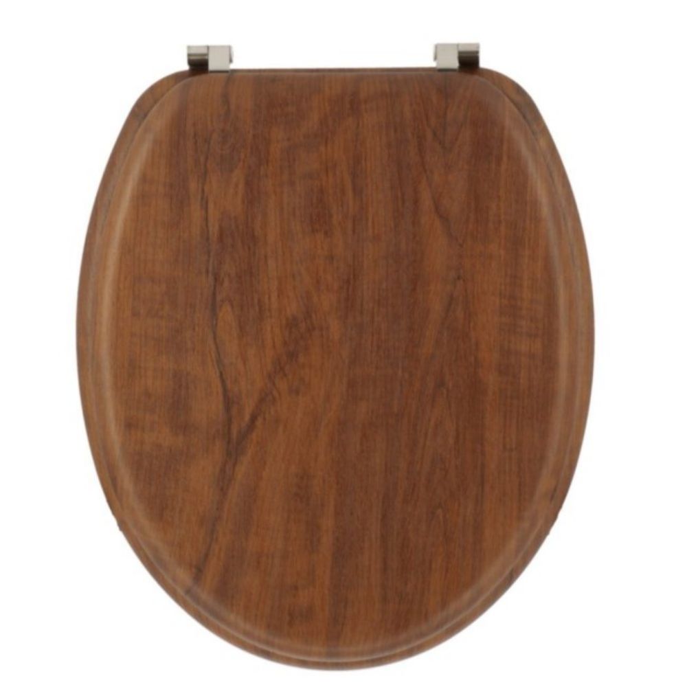 Wc daska sa plastičnim okovima 50x37.5x5.5cm akacija