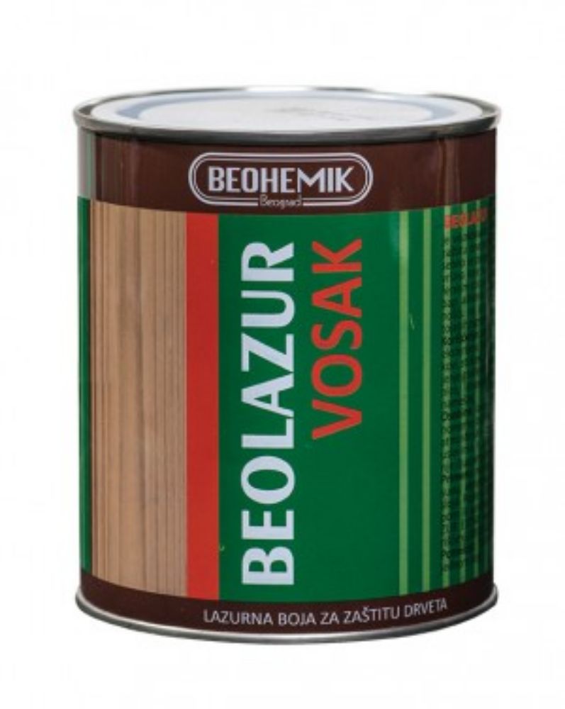 Lak lazurni vosak hrast uljani 2.5l sa 18% laka beolazur