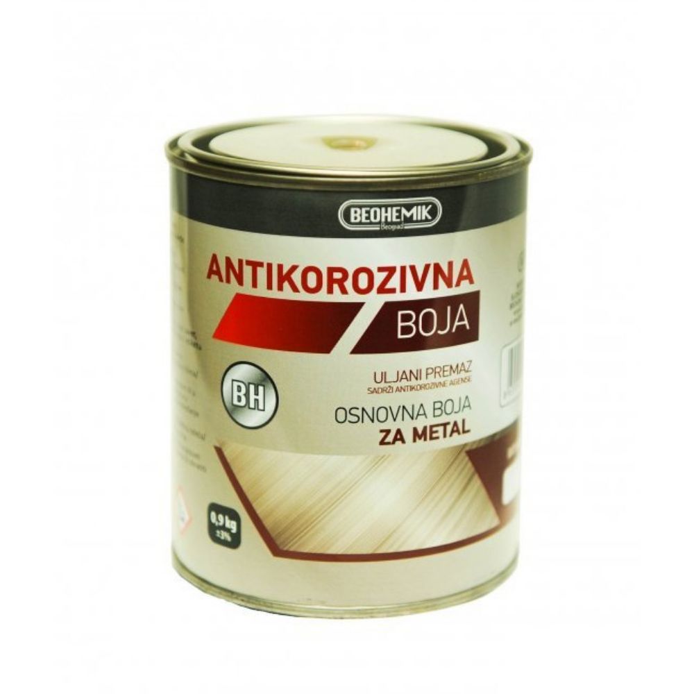 Boja antikorozivna crna 0.9kg