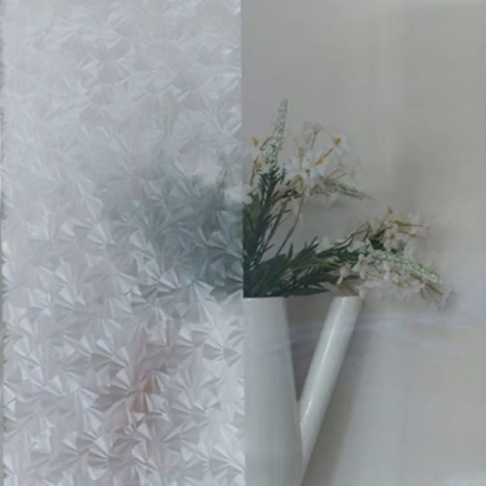 SAMOLEPLJIVA TAPETA (VITRAŽ) Š-45cm. -jednobojna - veliki krugovi