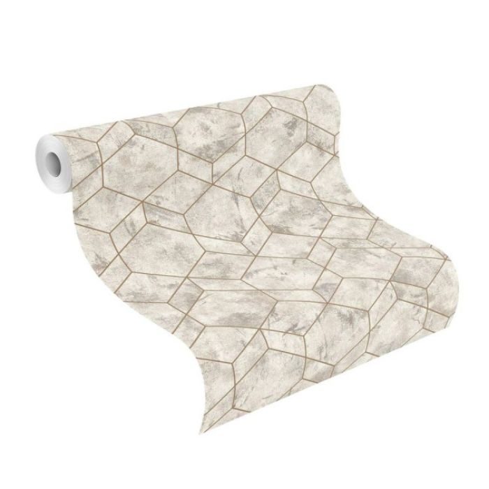 Tapeta rasch jednobojne krem 0.5x10m