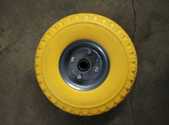 Točak za transporter fiksni pu 300-4 nosiv.80kg