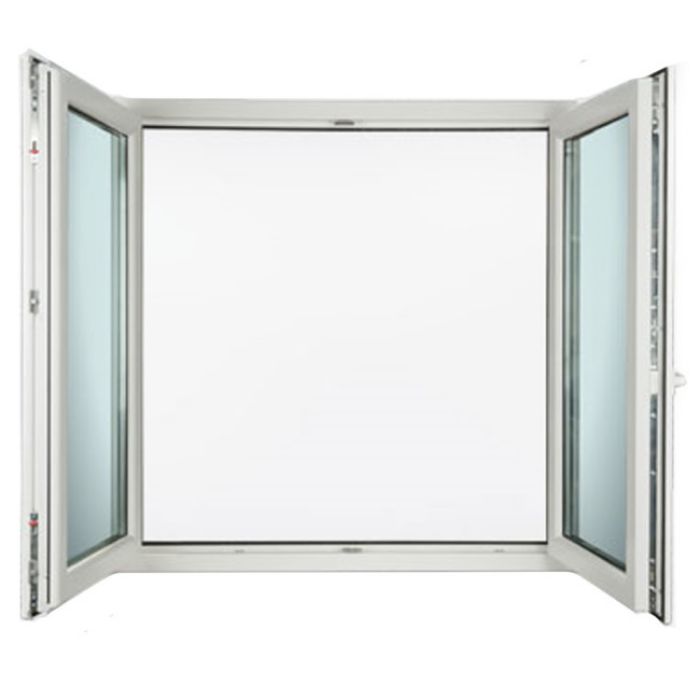 Prozor pvc dvokrilni 120x120cm desno otvaranje 6-komorni