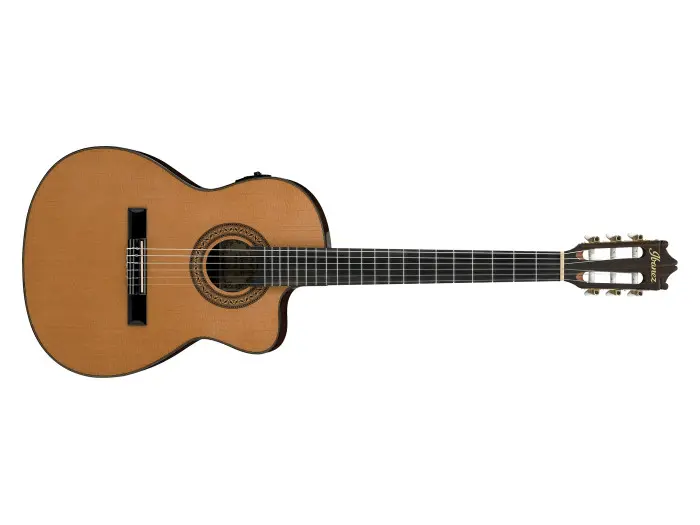Ibanez Klasična tanka ozvučena gitara GA5TCE-AM, Amber