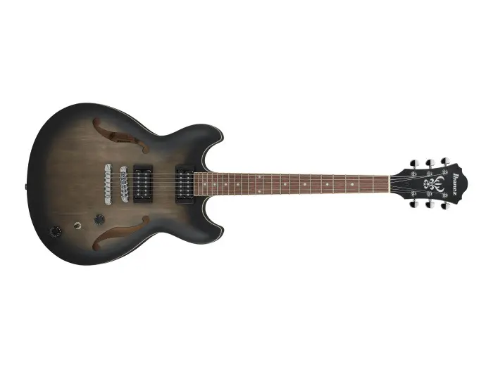 Ibanez Električna gitara AS53-TKF, Hollow body, Transparent Black Flat