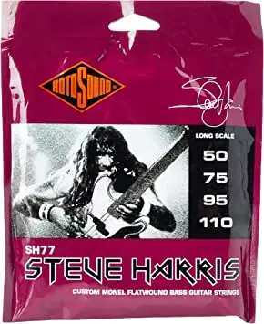Rotosound Žice za bas gitaru SH77 Steve Harris Iron Maiden Signature model, 050-110
