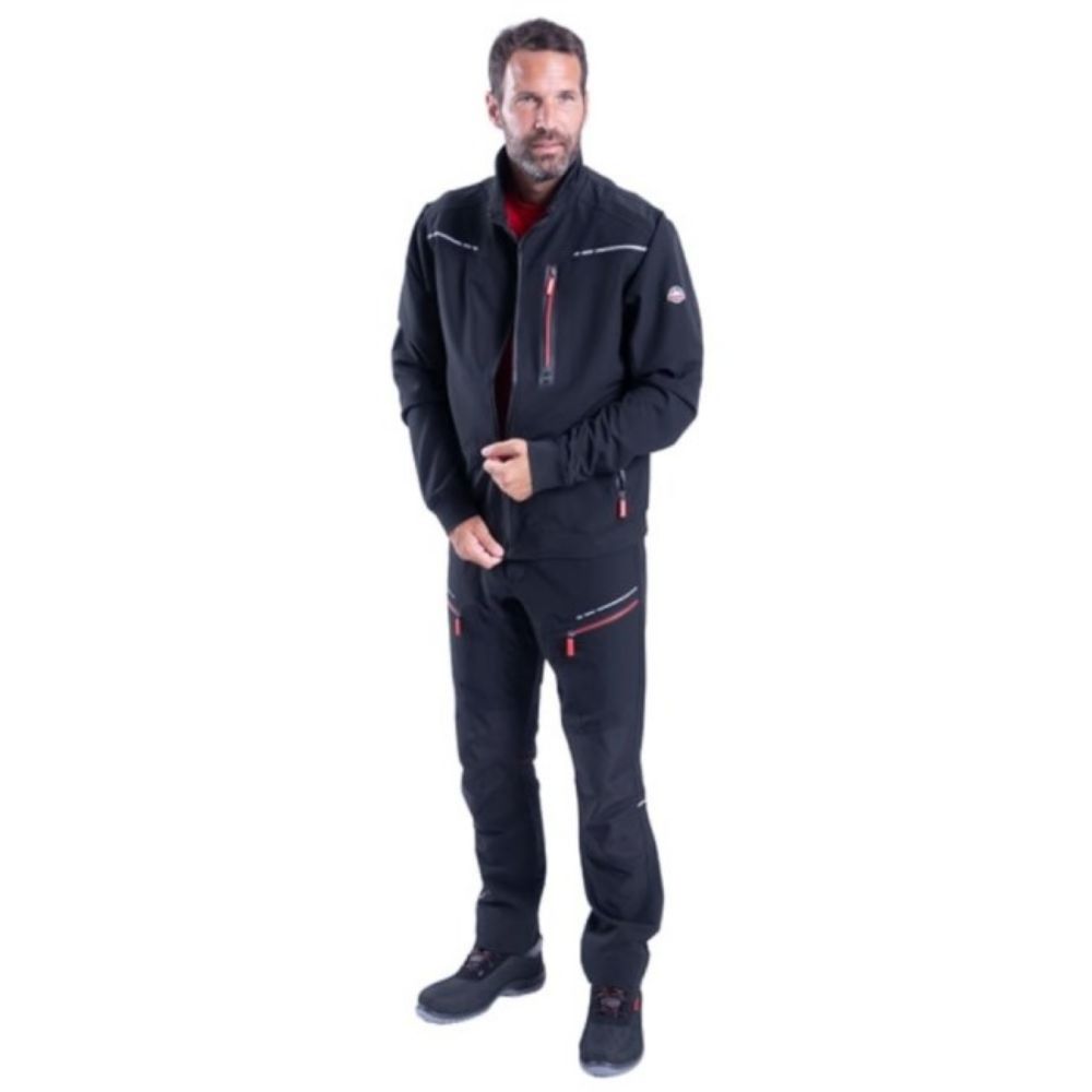 Radne pantalone stenberg dynamic crne boje 58