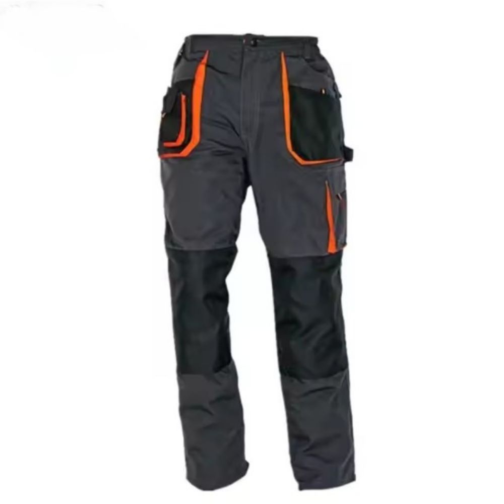 Radne pantalone thor crno-narandžaste boje 52