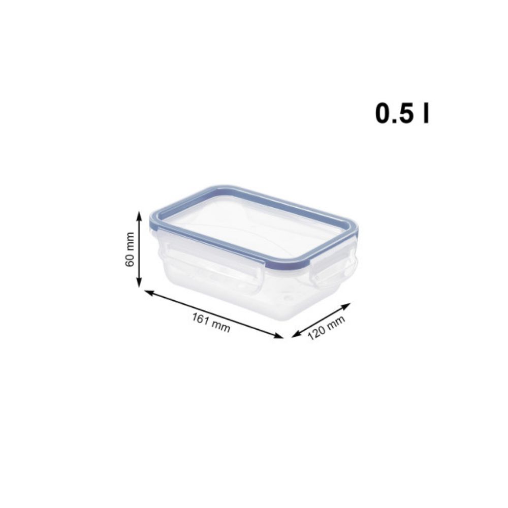 Kutija za frizider 0.5 l clic & lock rotho