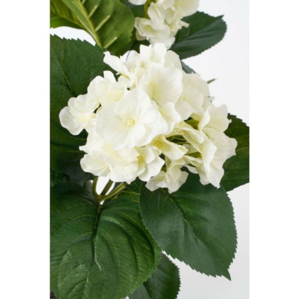 Hortenzija bela veštačka u saksiji h40xd35cm dsy 8