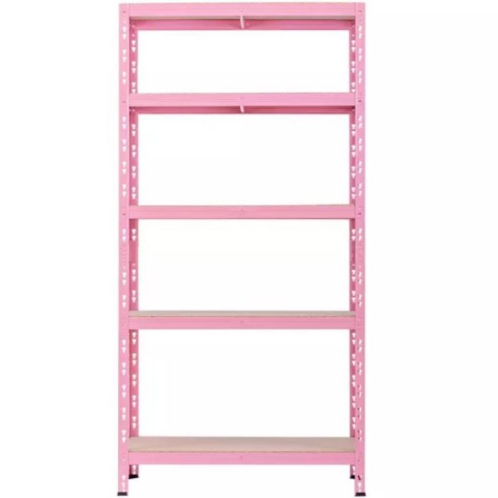 Polica pink 180x90x40cm 5 polica mdf