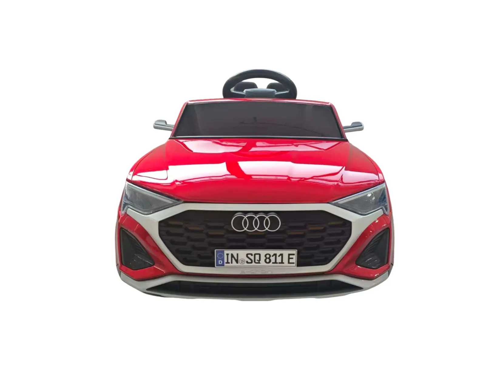 Eurobajk Automobil na akumulator za decu Audi S Q8 Licencirani, Crveni