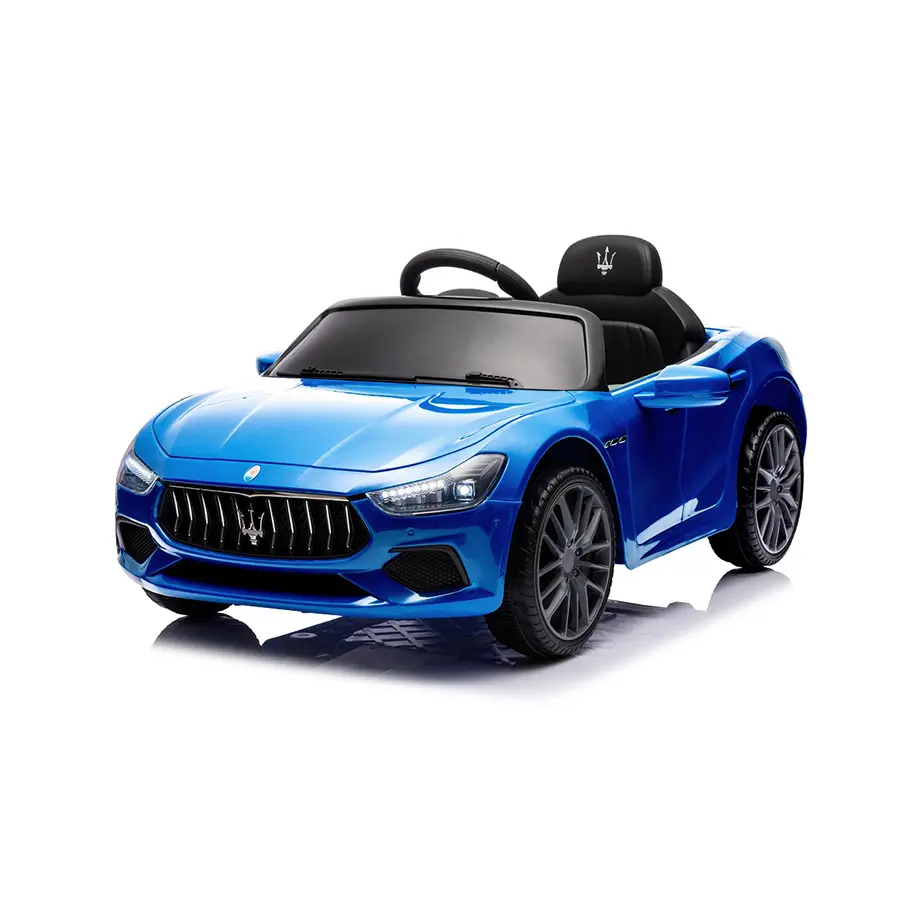 Eurobajk Automobil na akumulator za decu Maserati Ghibli, Plavi