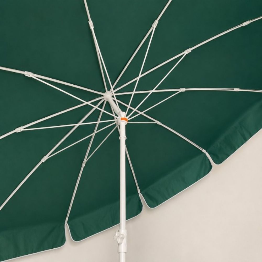 Suncobran zeleni i beli 220cm