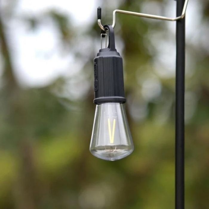 Lampa kamperska punjiva sa kukom
