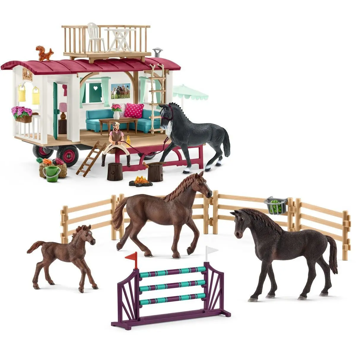SCHLEICH Set Tajni trening pored karavana