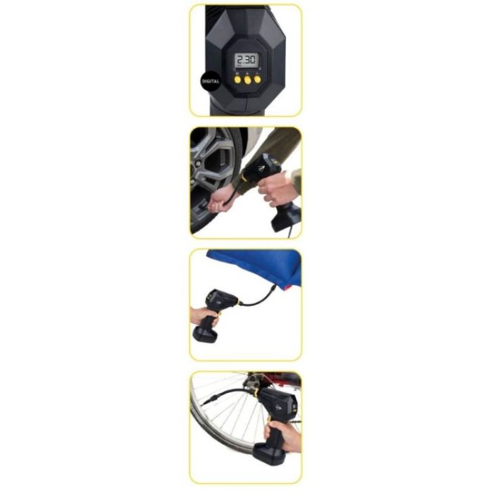 Kompresor vazdušni digitalni 12v 125psi dunlop