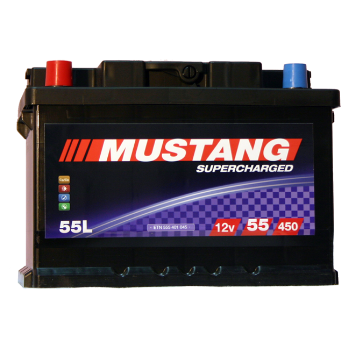 Akumulator 12v 55ah l+ mustang:)