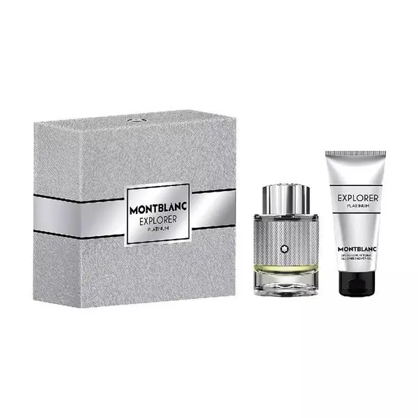 Montblanc Muški set Explorer Platinum, EDP, 60 ml + Gel za tuširanje, 100 ml
