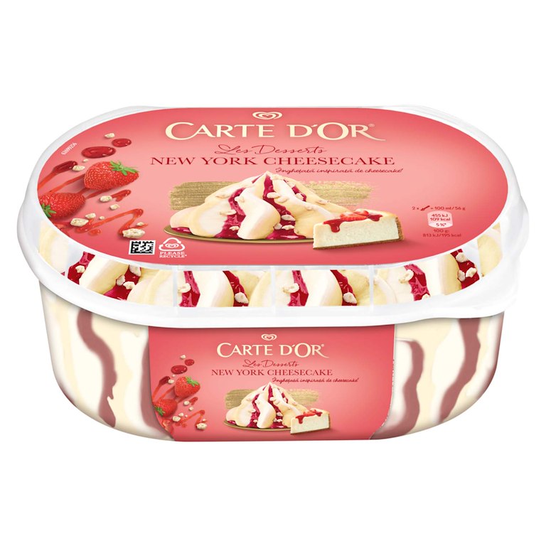 Sladoled carte d'or new york cheesecake 825ml