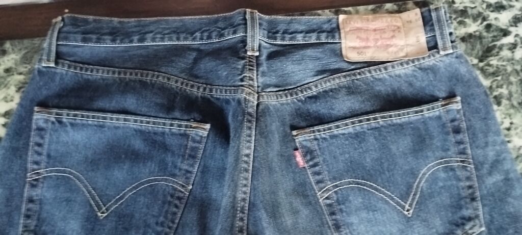 Levi’s 501 muške farmerke - Model: 501 Original Fit - Veličina: W38