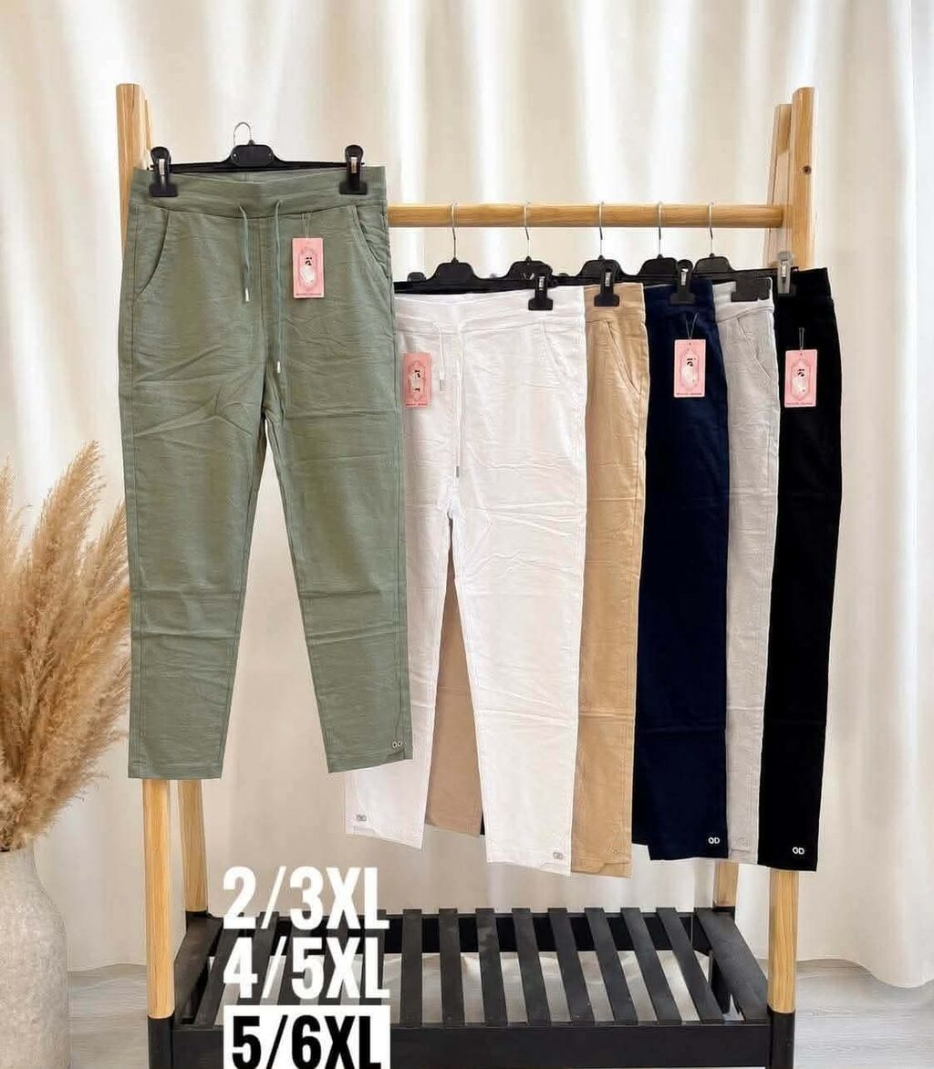 Ženske trenerke/šuškavci pantalone – plus size - Veličine: 2/3XL